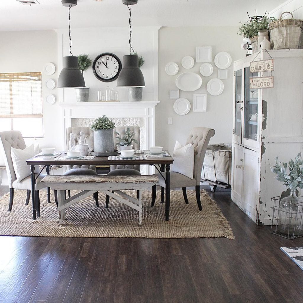 How To Get Your Dining Room To Look Farmhouse-Chic