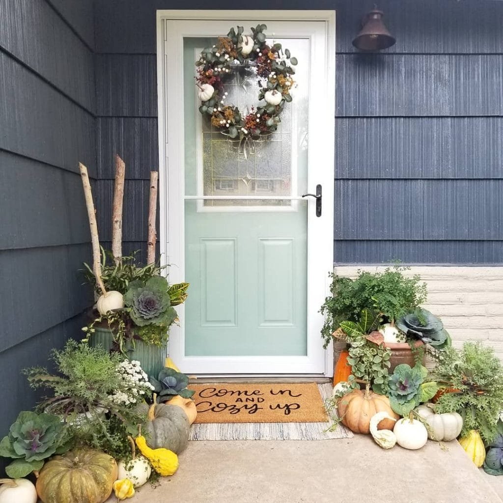 Front Porch Ideas For A Cool & Colorful Fall Decor