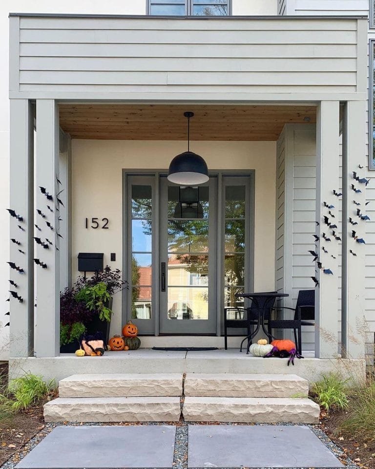 Front Porch Ideas For A Cool & Colorful Fall Decor