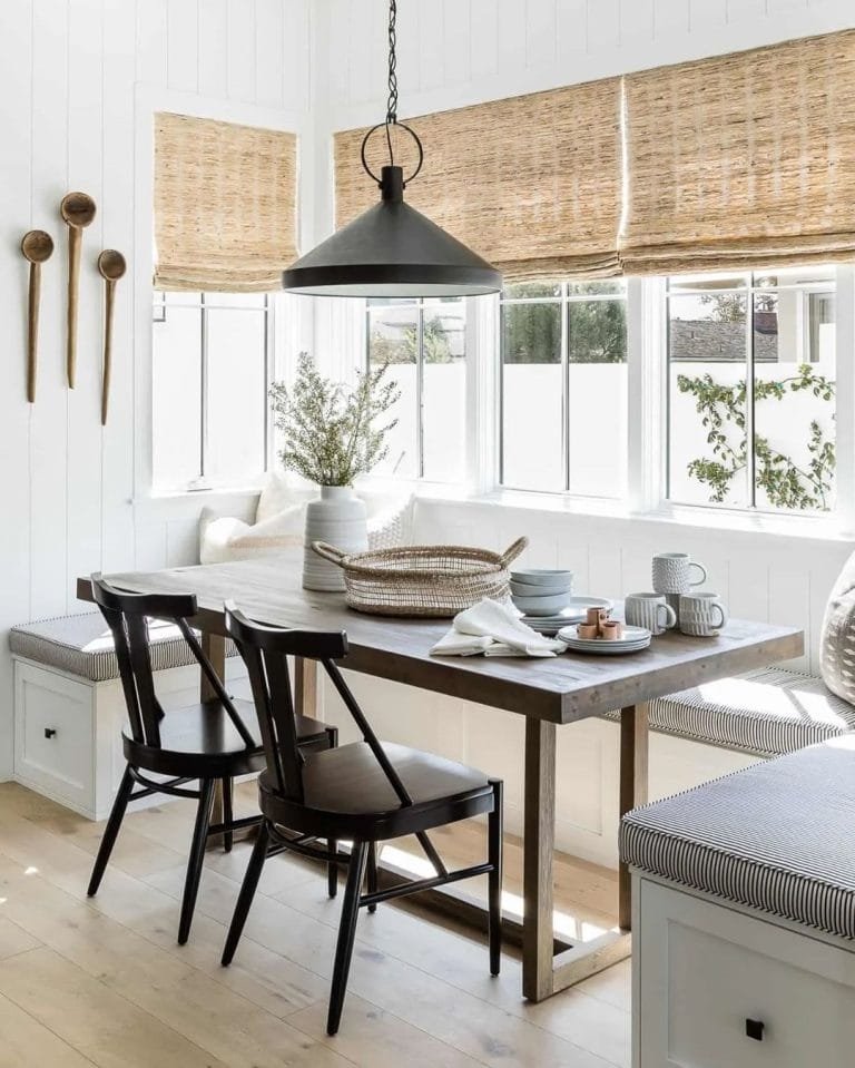 10 Inspiring Banquette Seating Ideas For Small Dining Areas