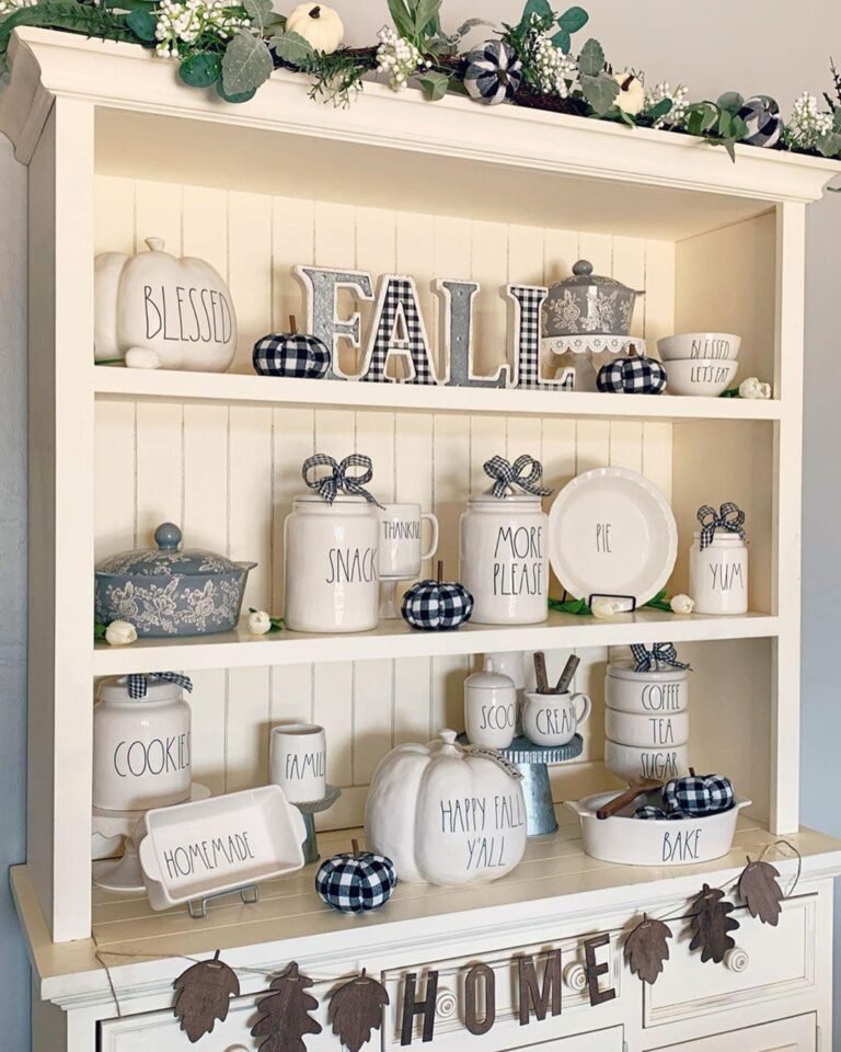 How To Embrace Buffalo Plaid Fall Decor