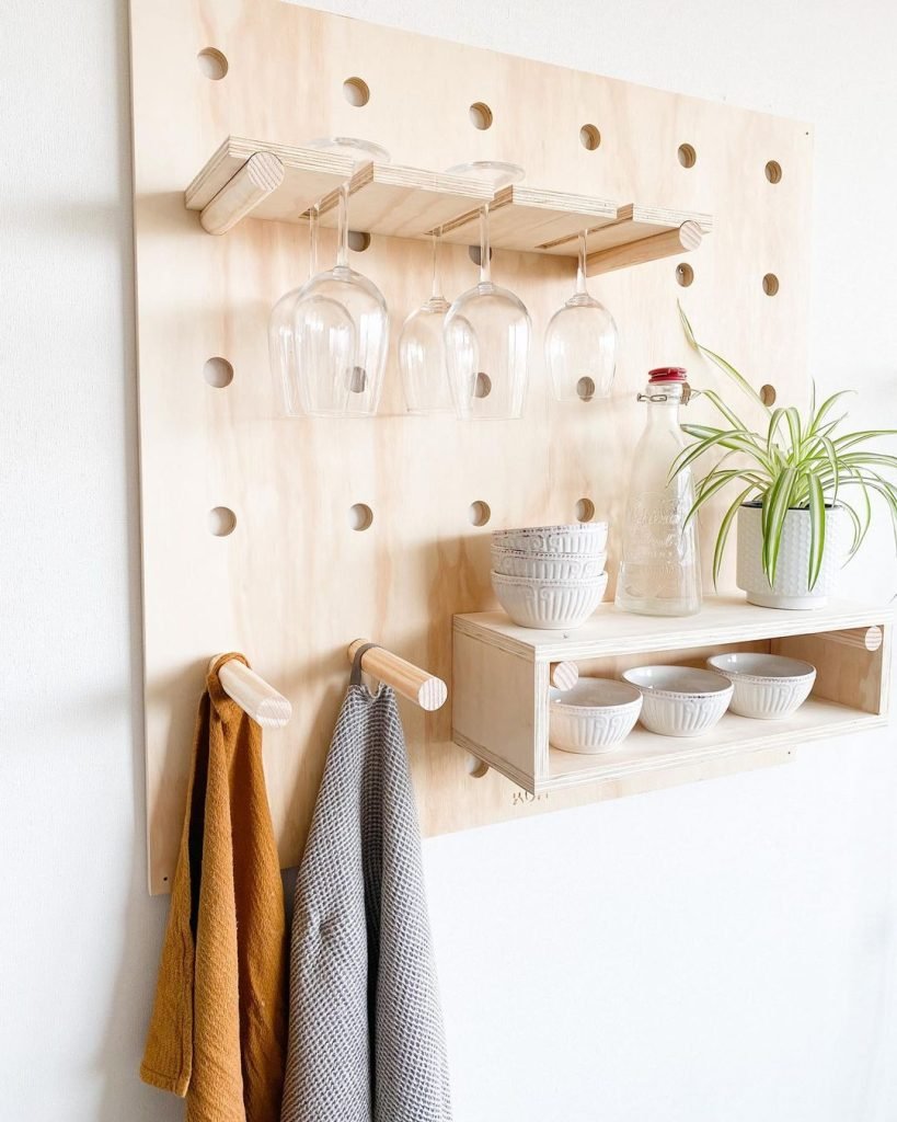Organization Made Stylish: How To Decorate With A Wall Pegboard