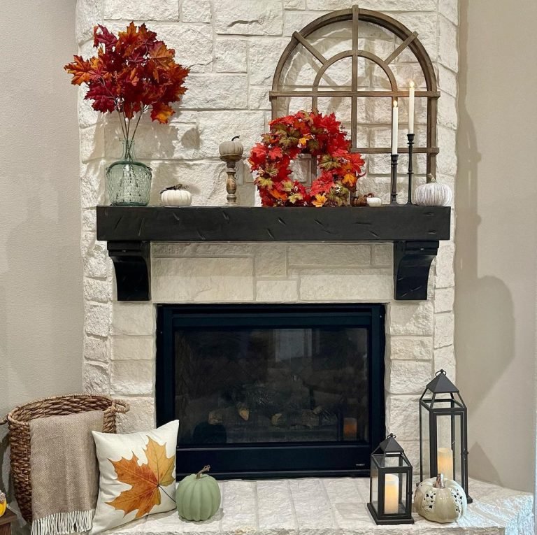 Fall Decor: How To Adorn Your Mantel With Rich Autumnal Hues