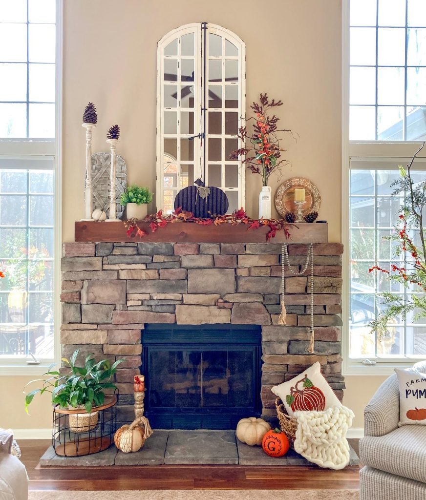 Fall Decor: How To Adorn Your Mantel With Rich Autumnal Hues