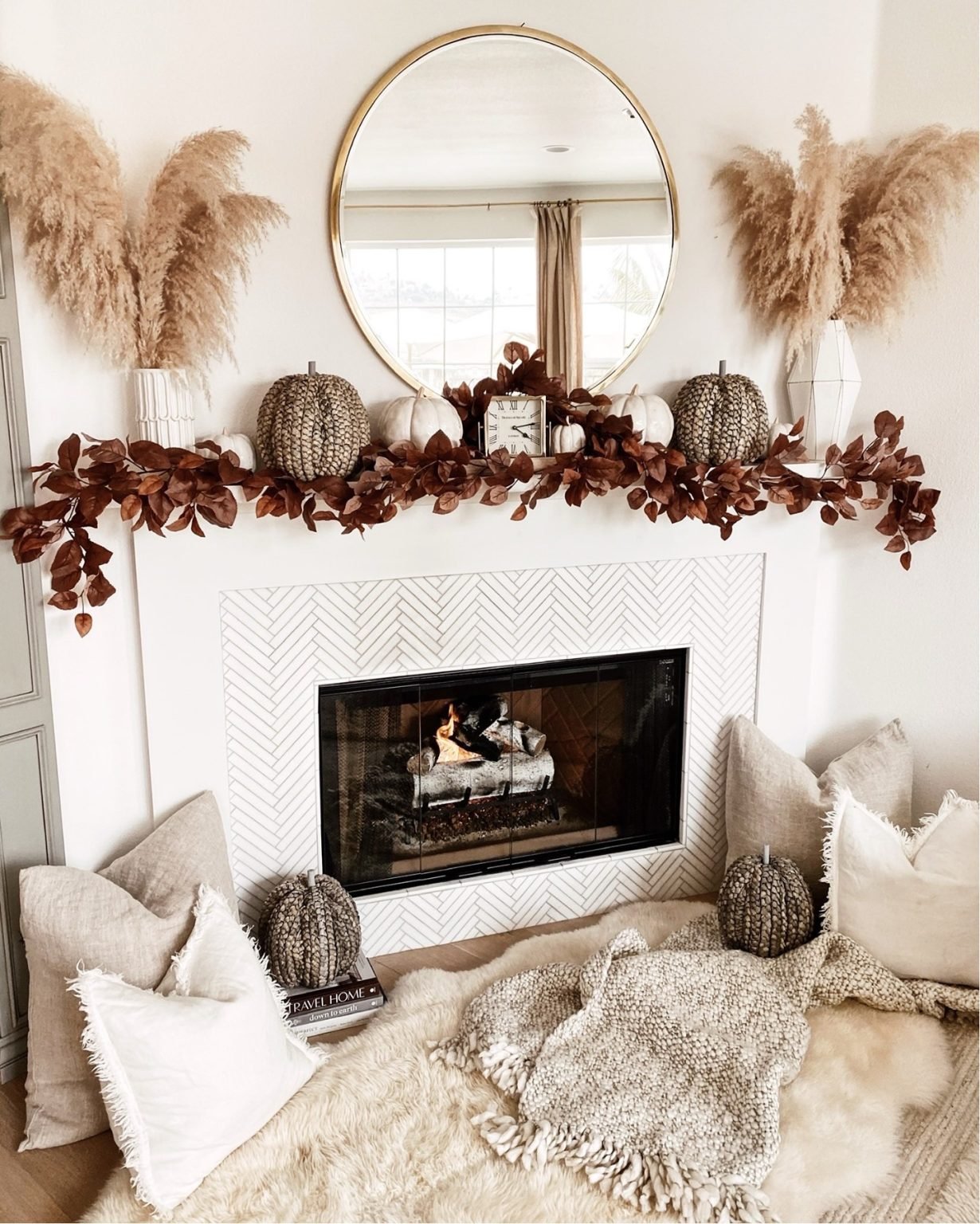 Fall Decor: How To Adorn Your Mantel With Rich Autumnal Hues