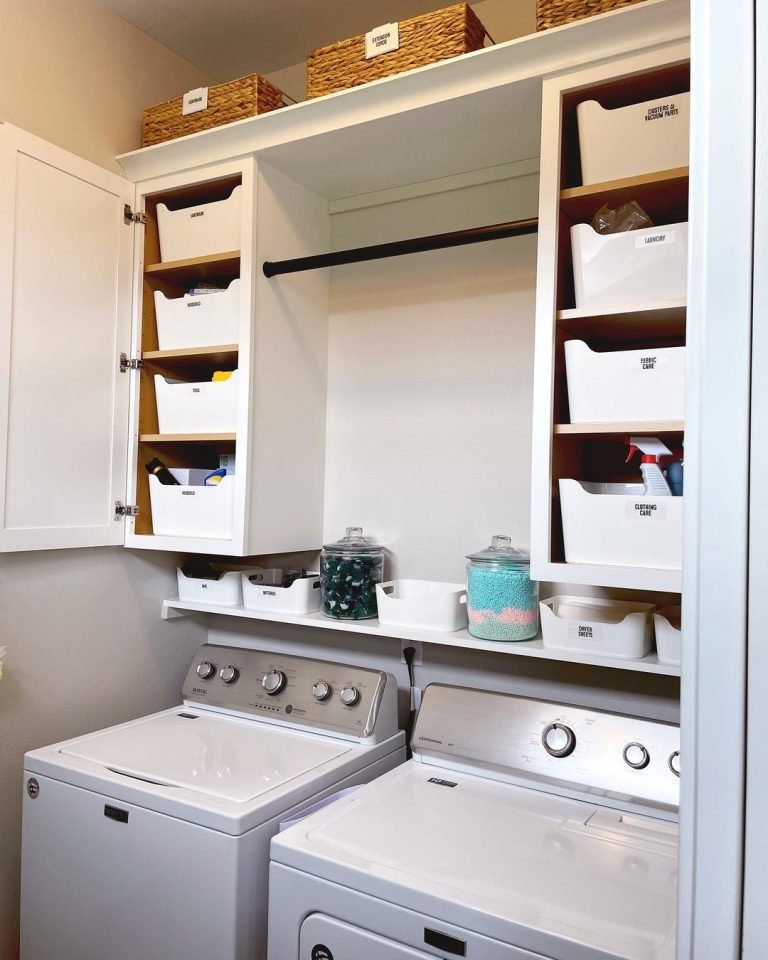 10 Easy Laundry Room Storage Ideas That Actually Work